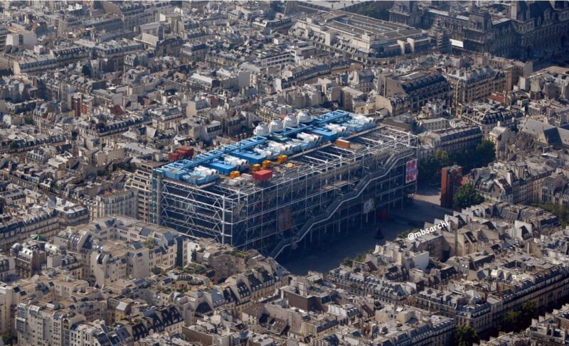 Pompidou Centre by Renzo Piano: Paris’s Modern Icon | MBS Architecture